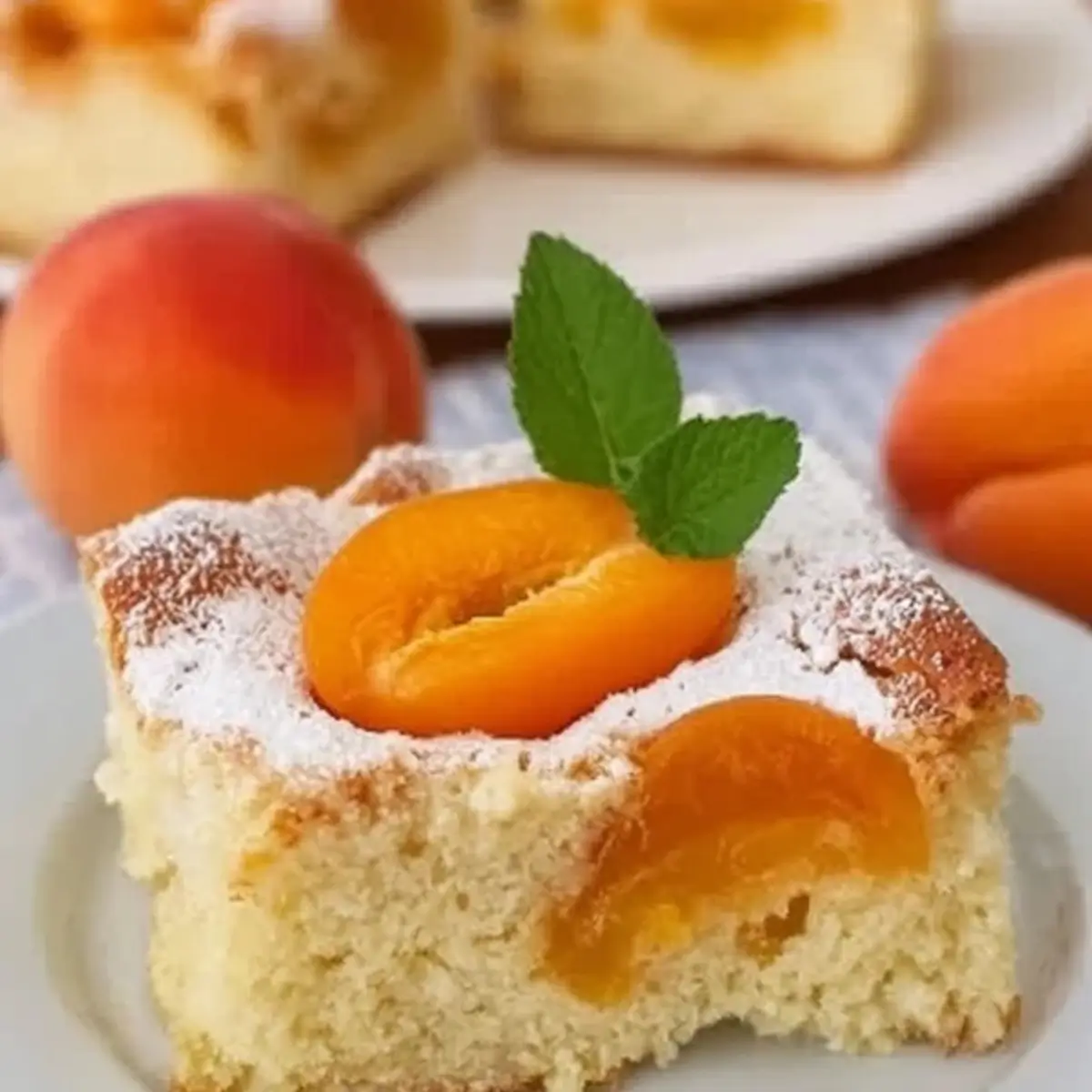 Marillen Blechkuchen – Saftig & Einfach (10 Minuten) - Kochkomplizin