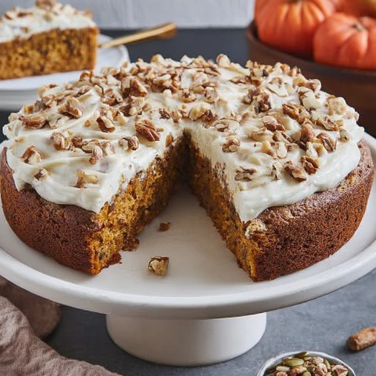Apfel Kurbis Kuchen