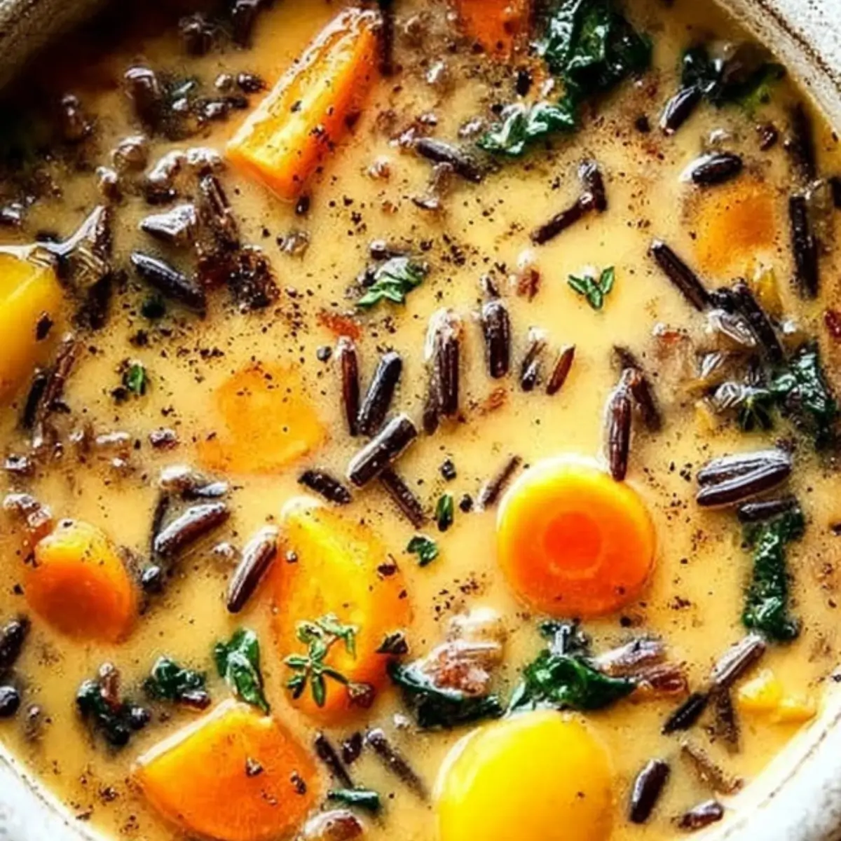Cozy Autumn Wild Rice Soup – Wärmender Genuss für die Herbsttage ...