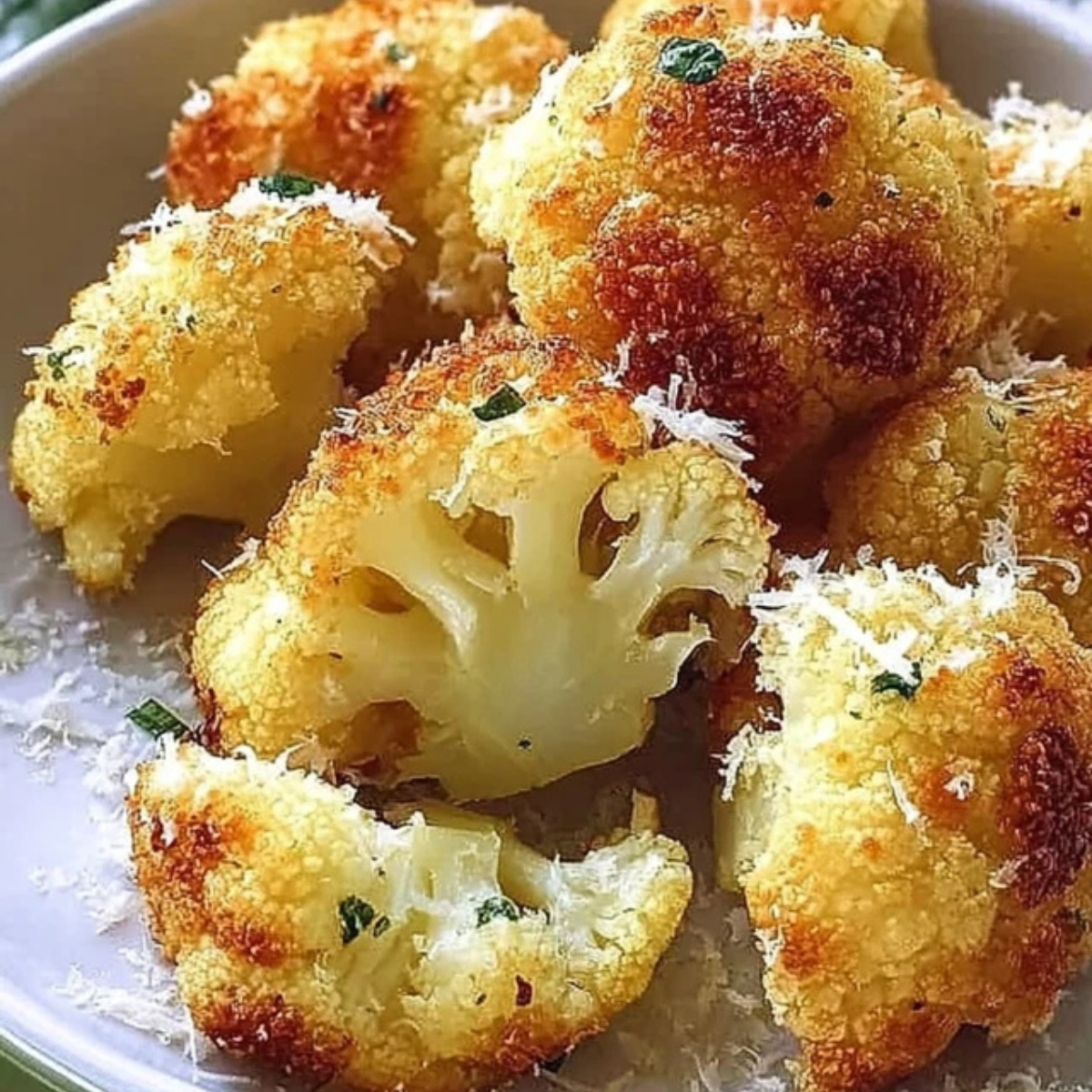 Parmesan Blumenkohl Bissen – Bester Snack in 9 Schritten - Kochkomplizin