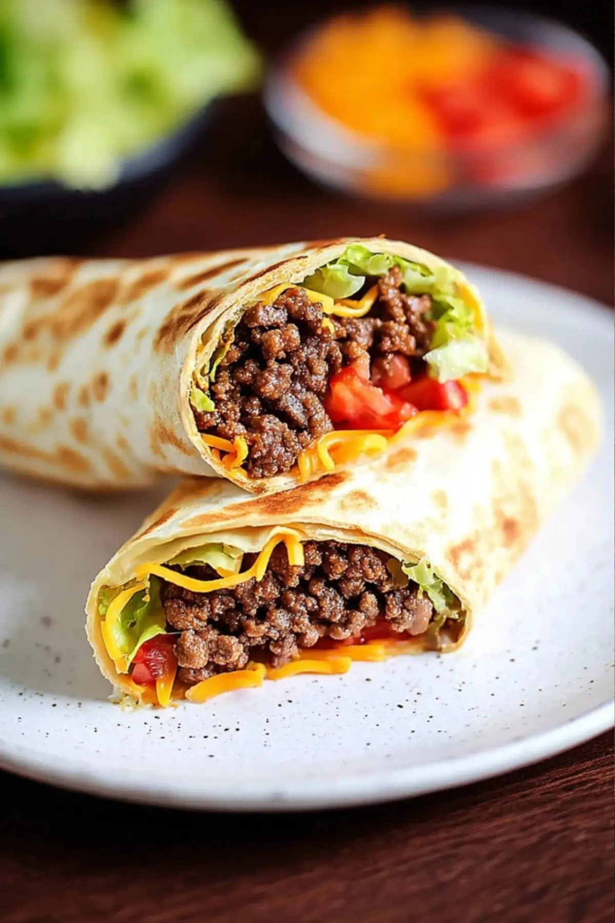 Cheeseburger Wrap Rezept – Schnell & lecker in 4 Schritten - Kochkomplizin