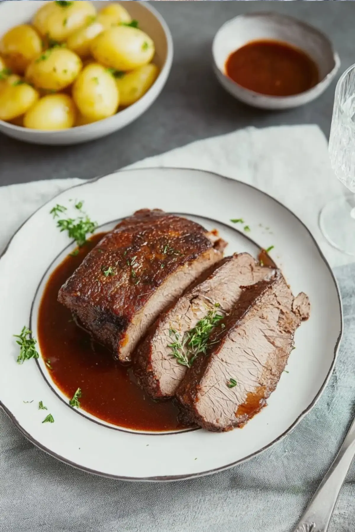 Omas Rinderbraten Im Backofen
