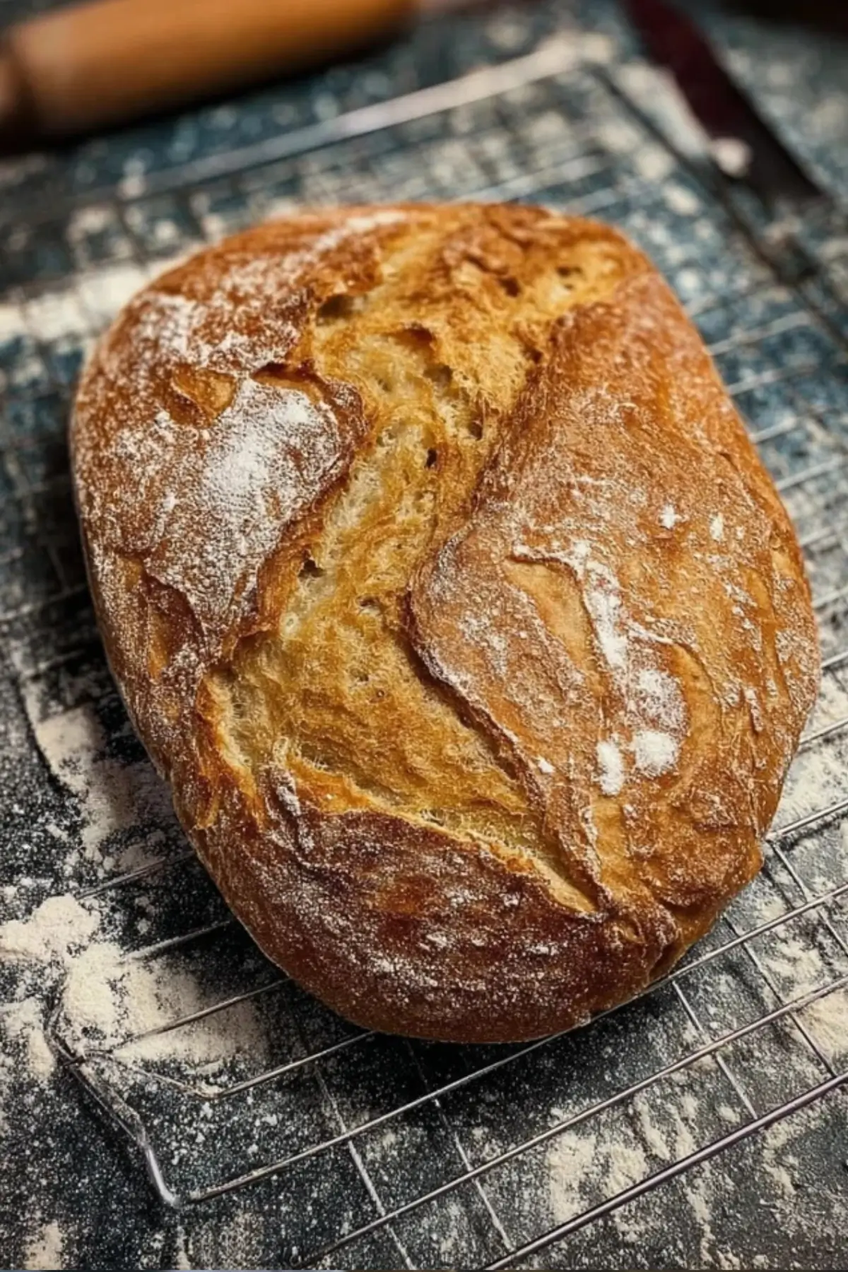 Selbstgebackenes Brot – Einfaches Rezept mit 4 Zutaten - Kochkomplizin