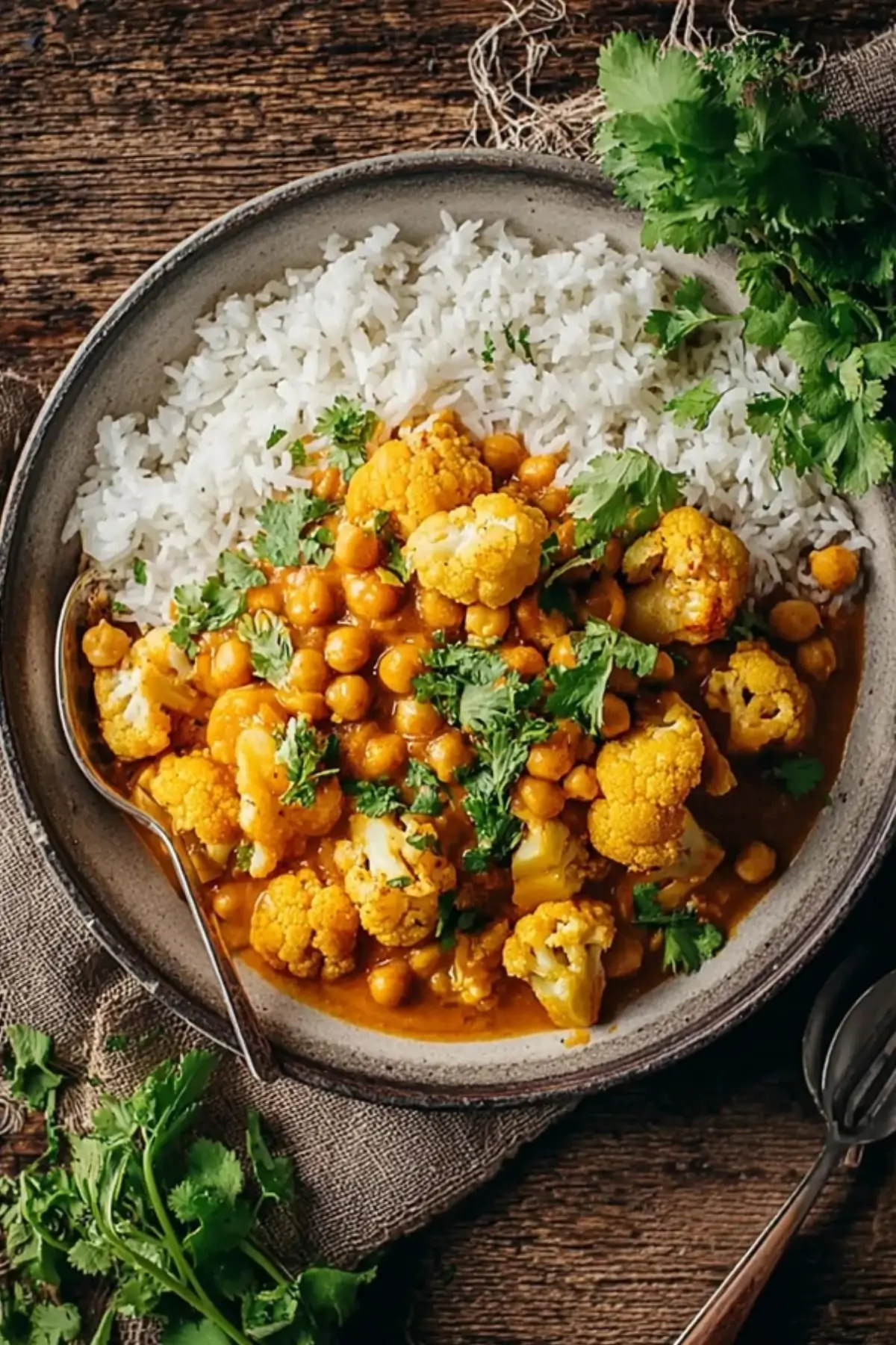 Blumenkohl Kichererbsen Curry aus dem Backofen – Aromatisch, Einfach ...