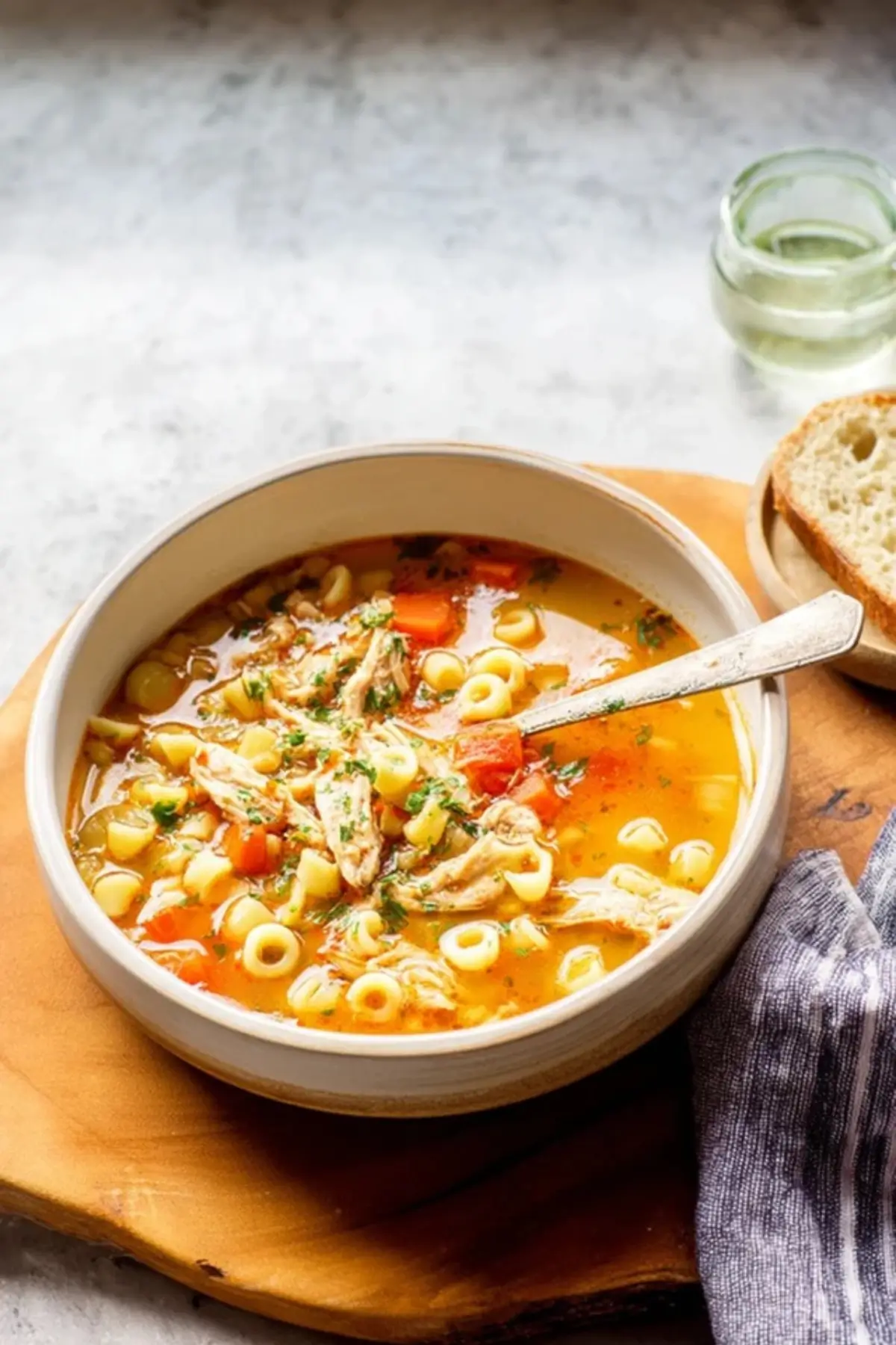 Hühnersuppe wie bei Carrabba: Hausgemachte sizilianische Variante ...