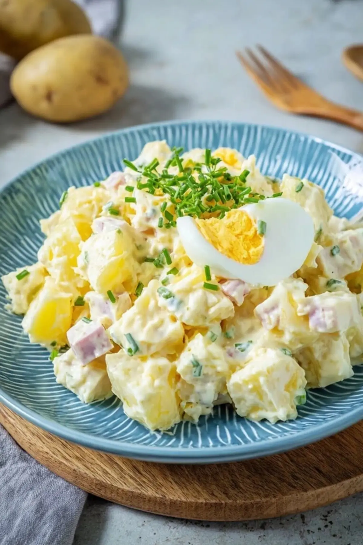 Spannende Selbstgemachte Mayonnaise Fr Kartoffelsalat Bild