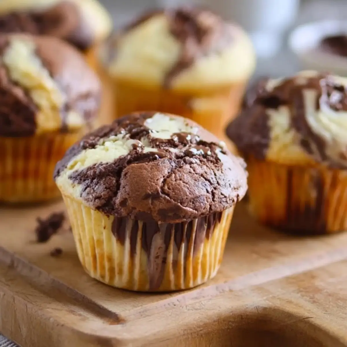 Saftige Marmor Muffins – Das beste Rezept für fluffige Schoko-Vanille ...
