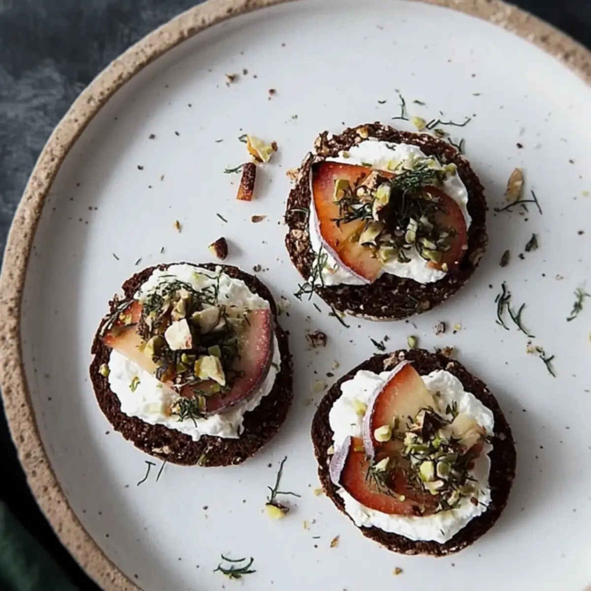 Pumpernickel Mit Frischkase
