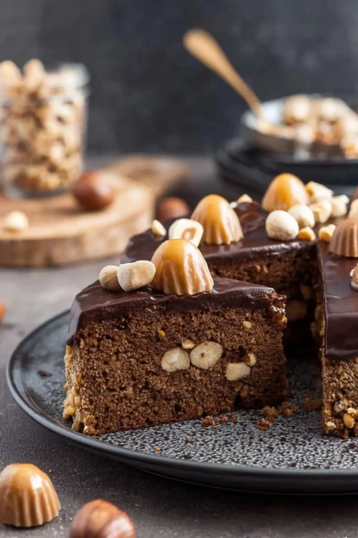 Verwunderlich Mhren Nuss Kuchen Fotos