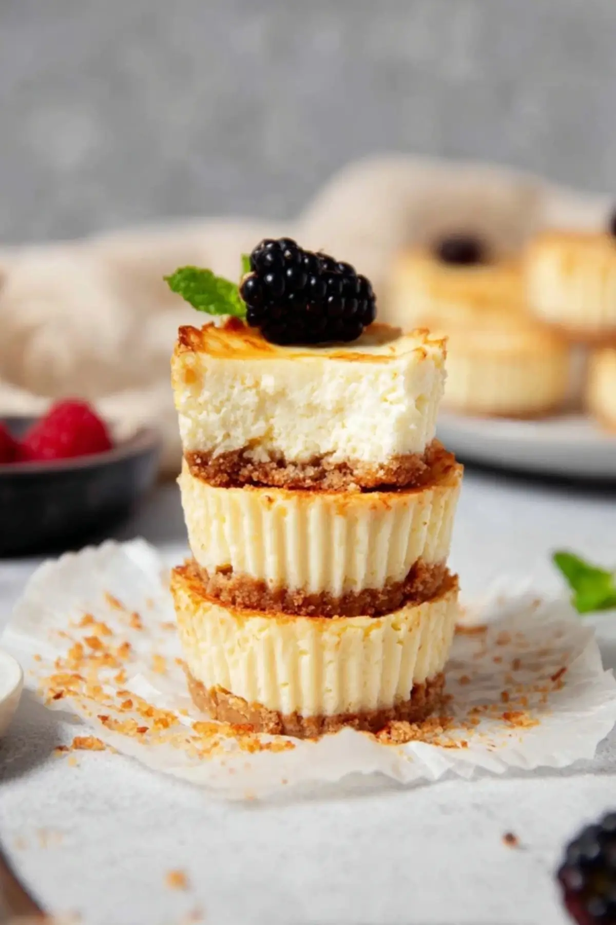 Mini Protein Käsekuchen: Gesunder Genuss mit viel Eiweiß - Kochkomplizin