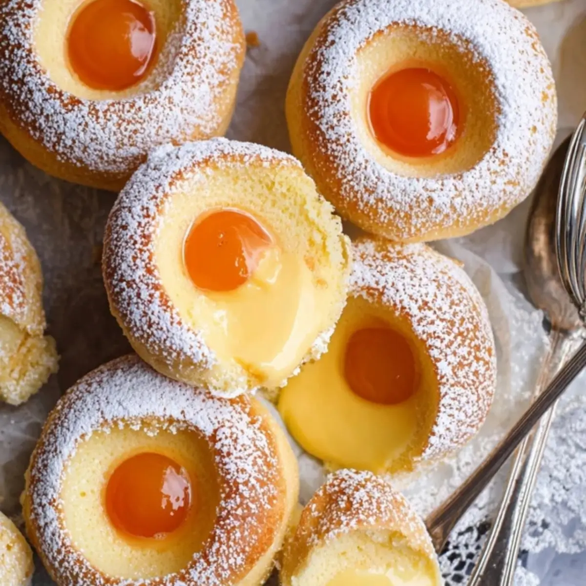Spiegelei Puddingteilchen – Bestes Ostergebäck aus Hefeteig - Kochkomplizin