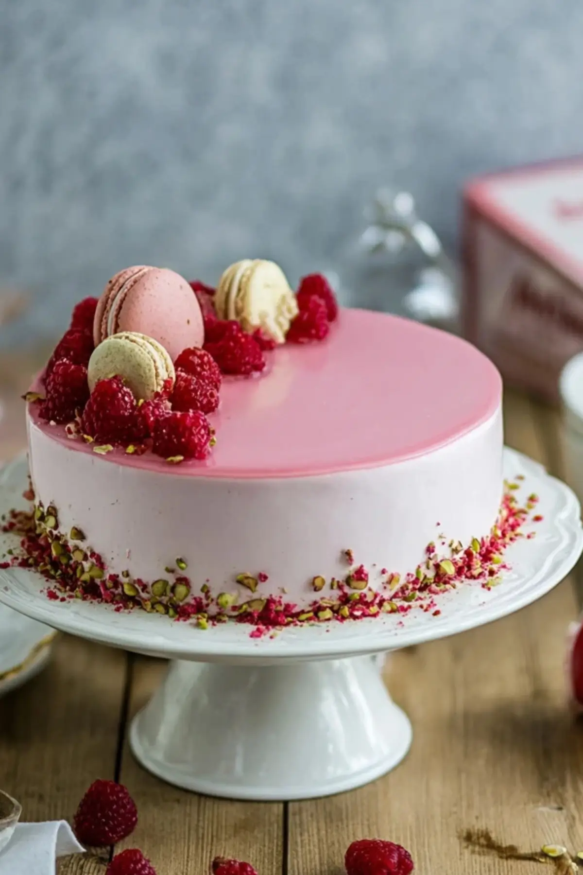 Himbeer Pistazienmousse Torte – unwiderstehlich cremig und fruchtig ...