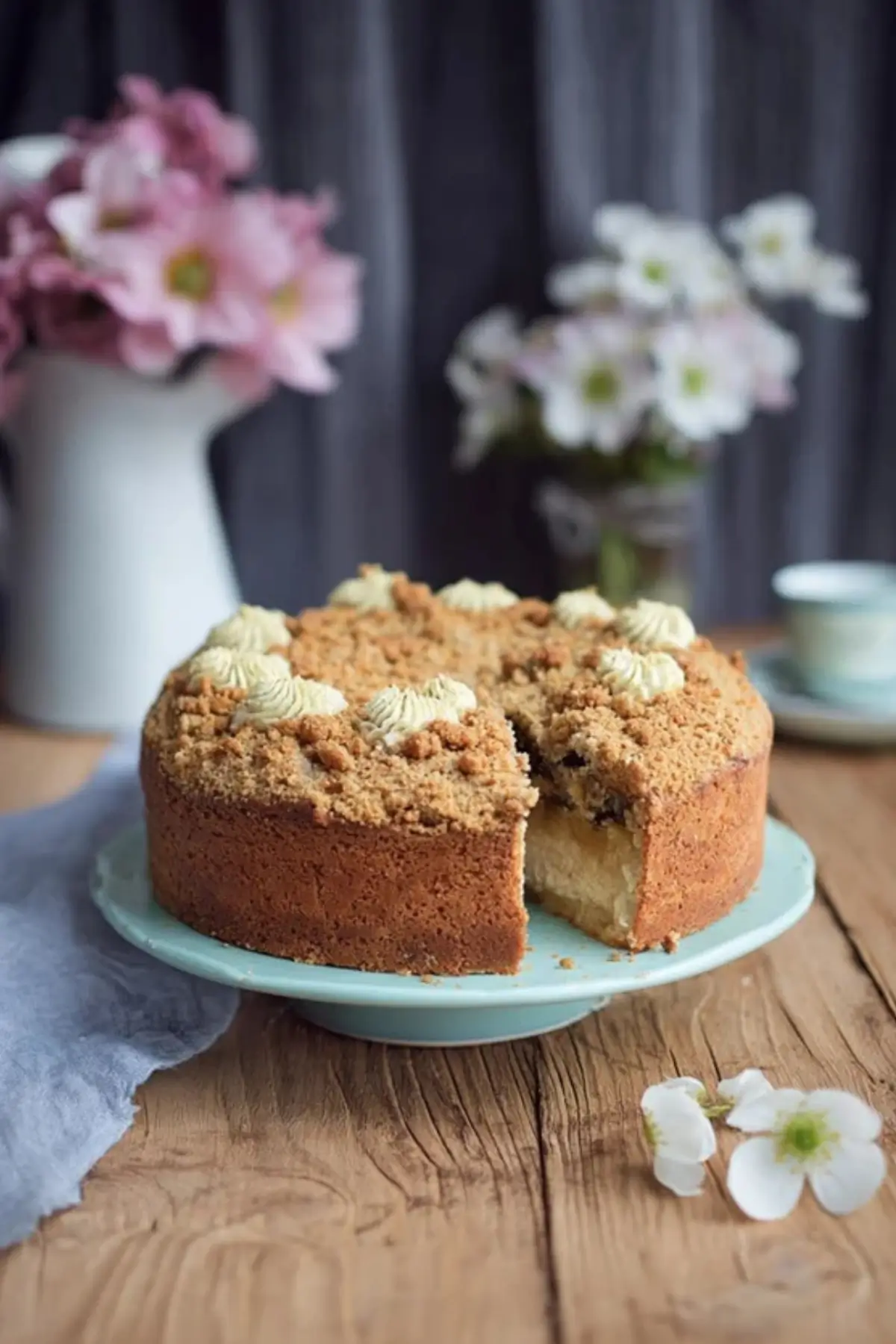 Mohn Streuselkuchen mit Vanille Quark Creme – Das beste cremige Rezept ...
