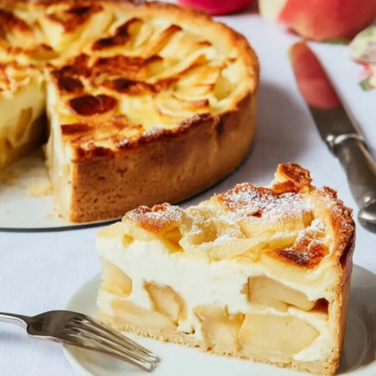 Apfelkuchen Mit Quark Rezepte