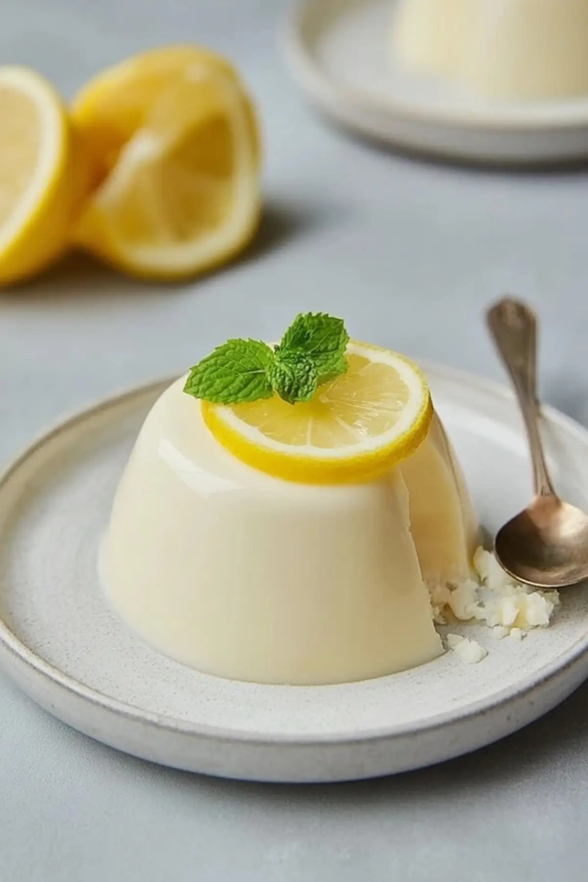 Zitronen Panna Cotta – Cremig, Frisch und Einfach - Kochkomplizin