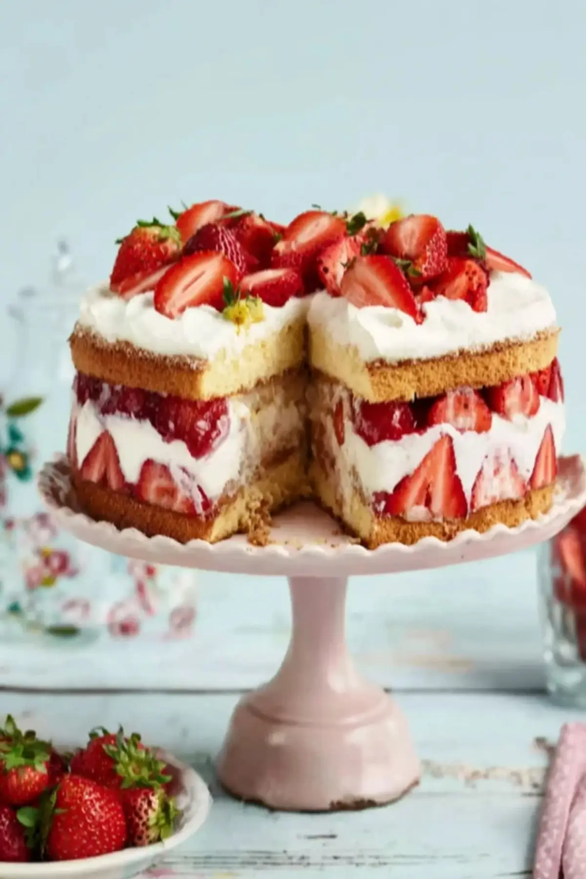Tiramisu Erdbeer Torte